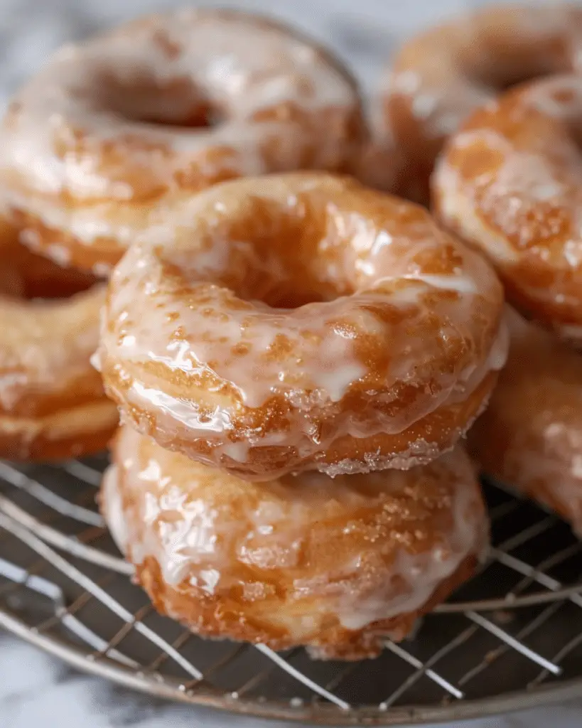 Old Fashioned Glazed Buttermilk Donuts | TheFamilyCooking