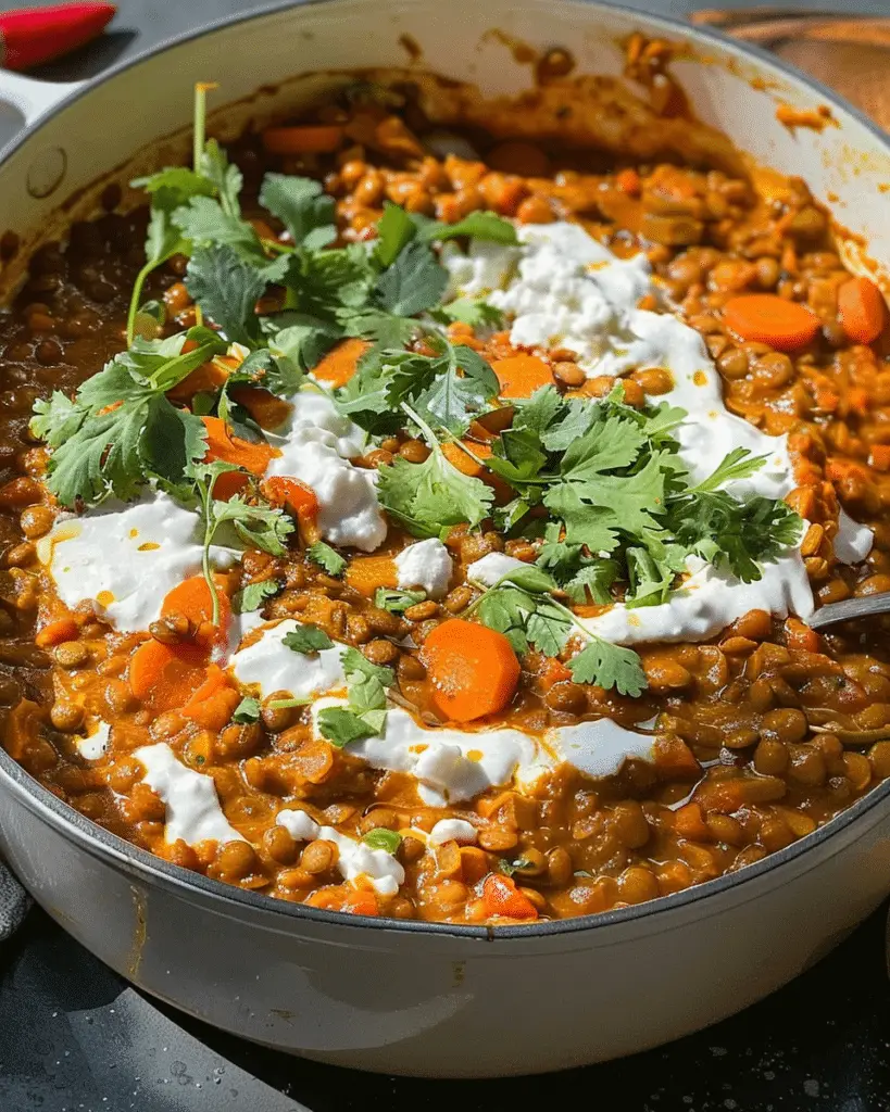 Lentil & Carrot Curry | TheFamilyCooking