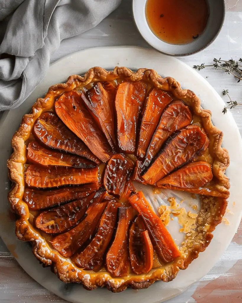 Caramelized Carrot Tarte Tatin | TheFamilyCooking