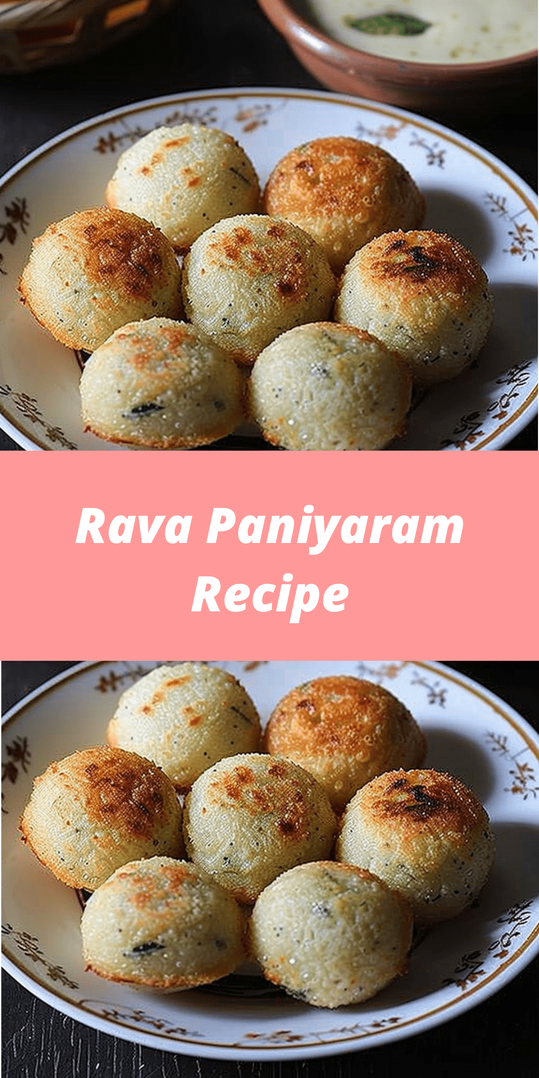 Rava Paniyaram Recipe | TheFamilyCooking