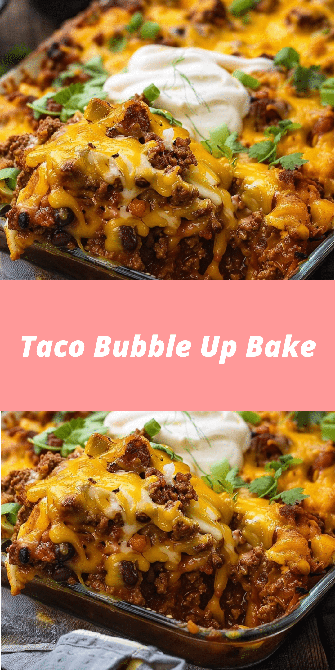 Taco Bubble Up Bake | TheFamilyCooking