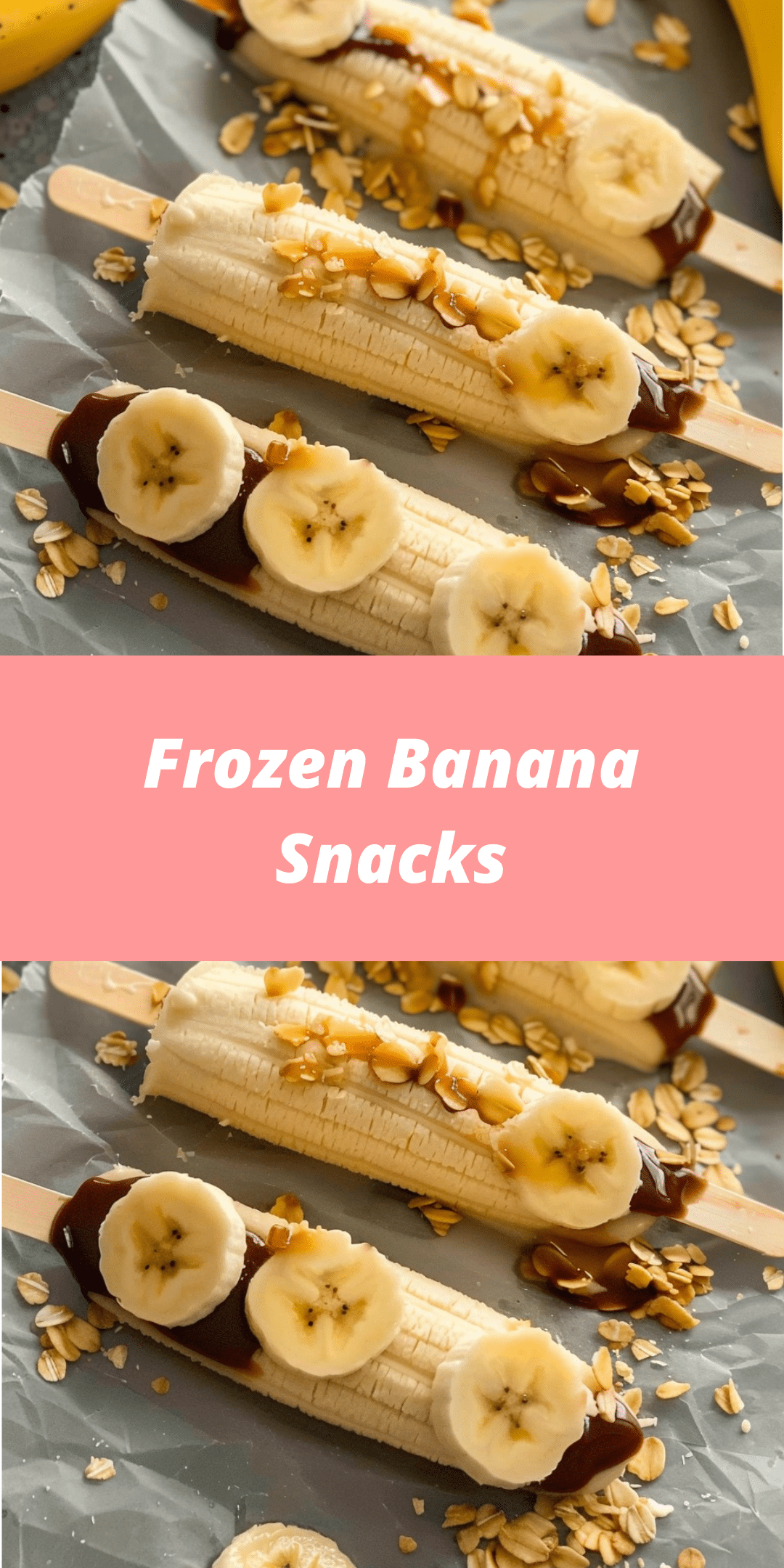 Frozen Banana Snacks | TheFamilyCooking