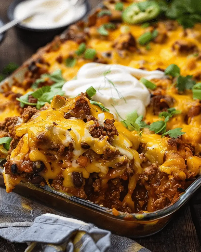 Taco Bubble Up Bake | TheFamilyCooking