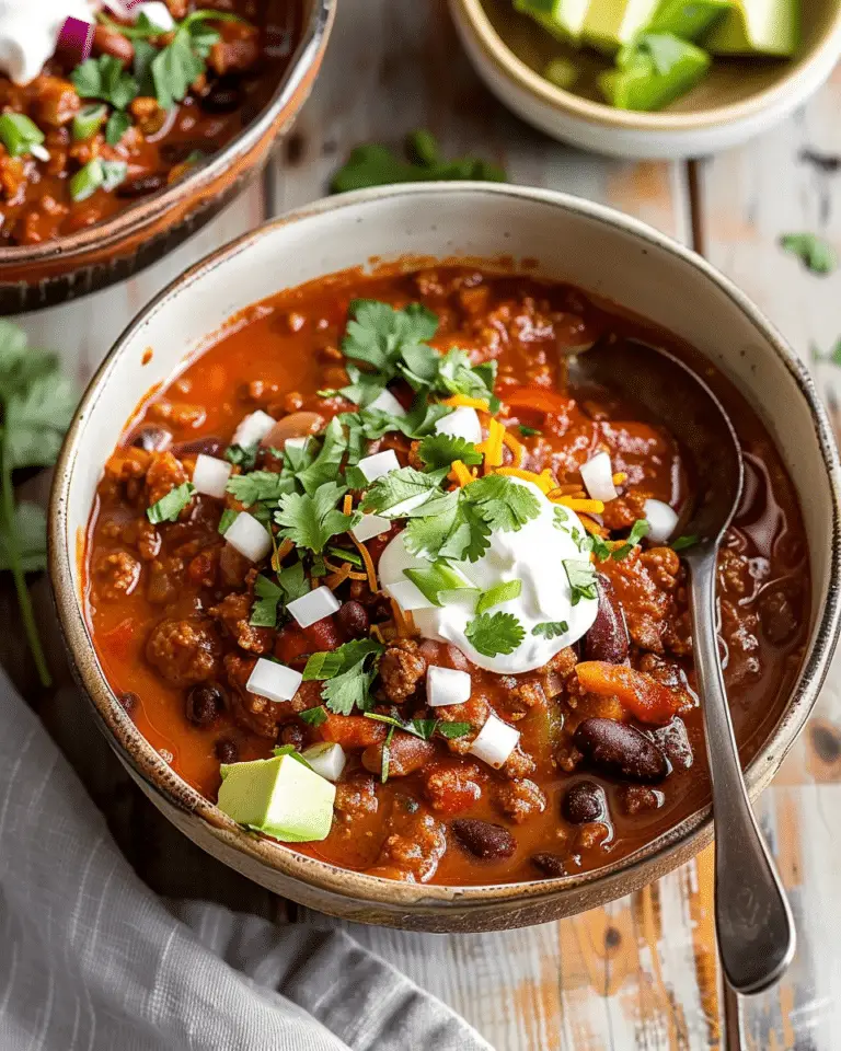 Chili (Slow Cooker) | TheFamilyCooking