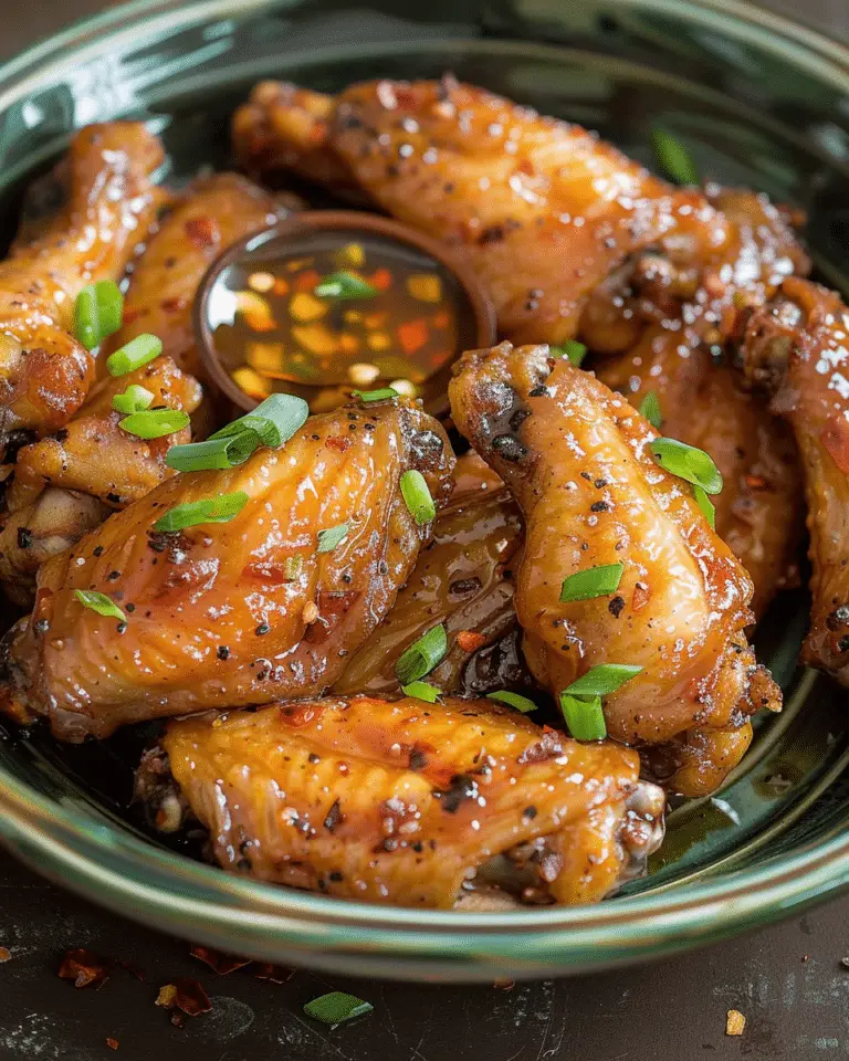 Chinese Salt and Pepper Chicken Wings Recipe | TheFamilyCooking