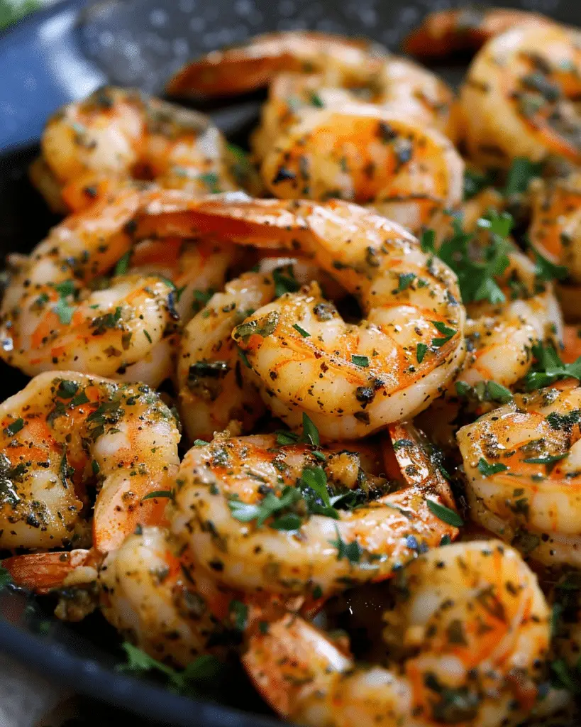 Italian Herb Shrimp | TheFamilyCooking