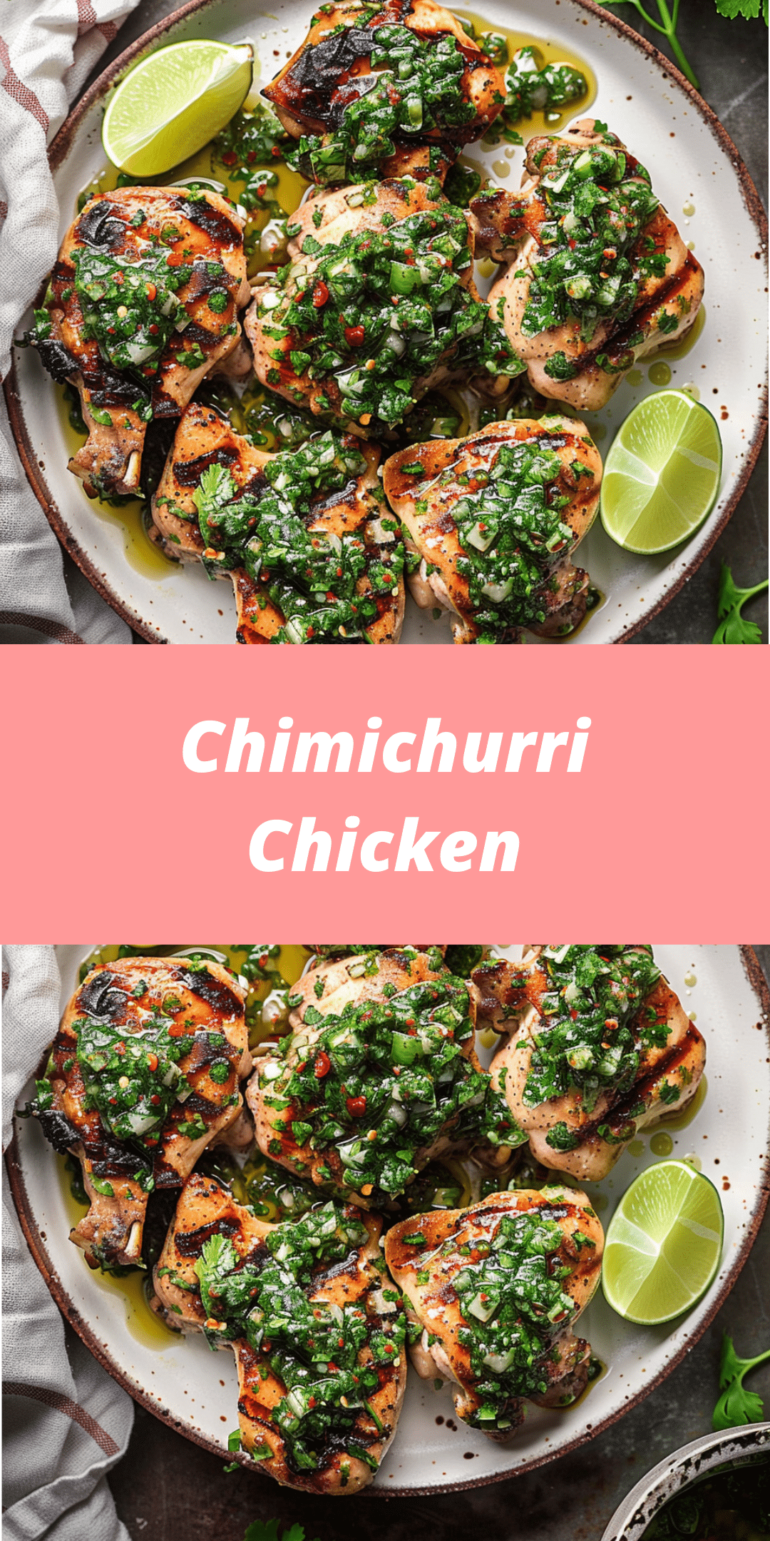 Chimichurri Chicken | TheFamilyCooking