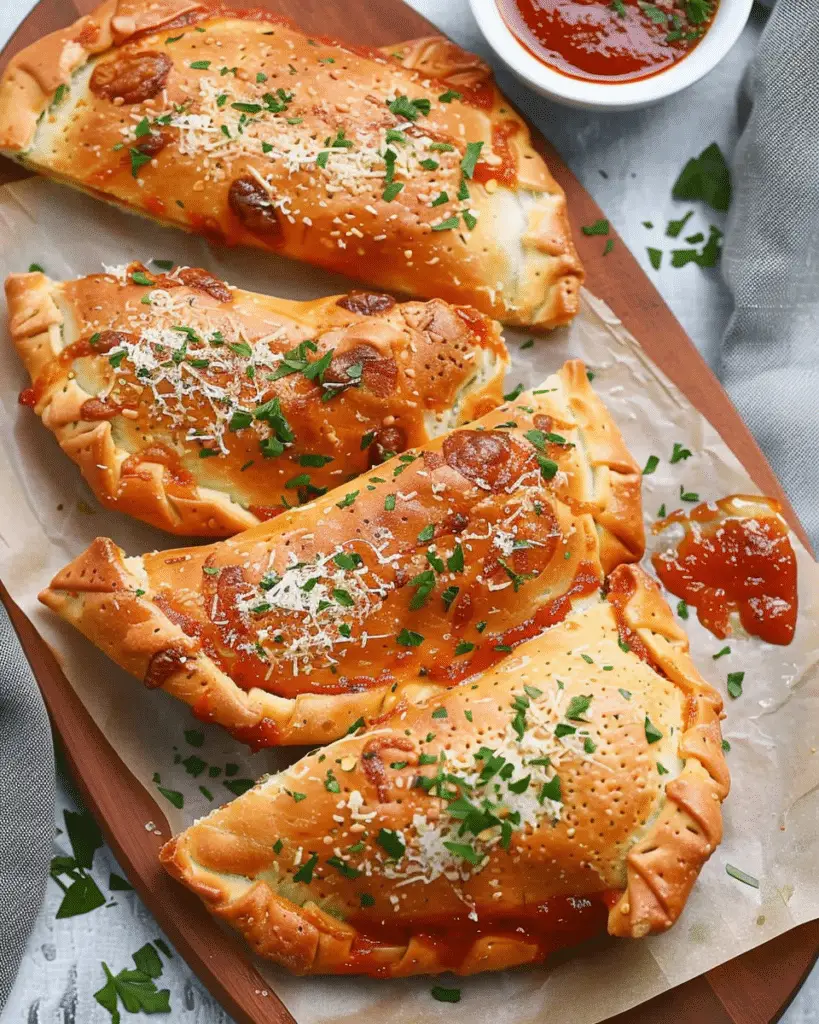 Homemade Calzone Recipe | TheFamilyCooking