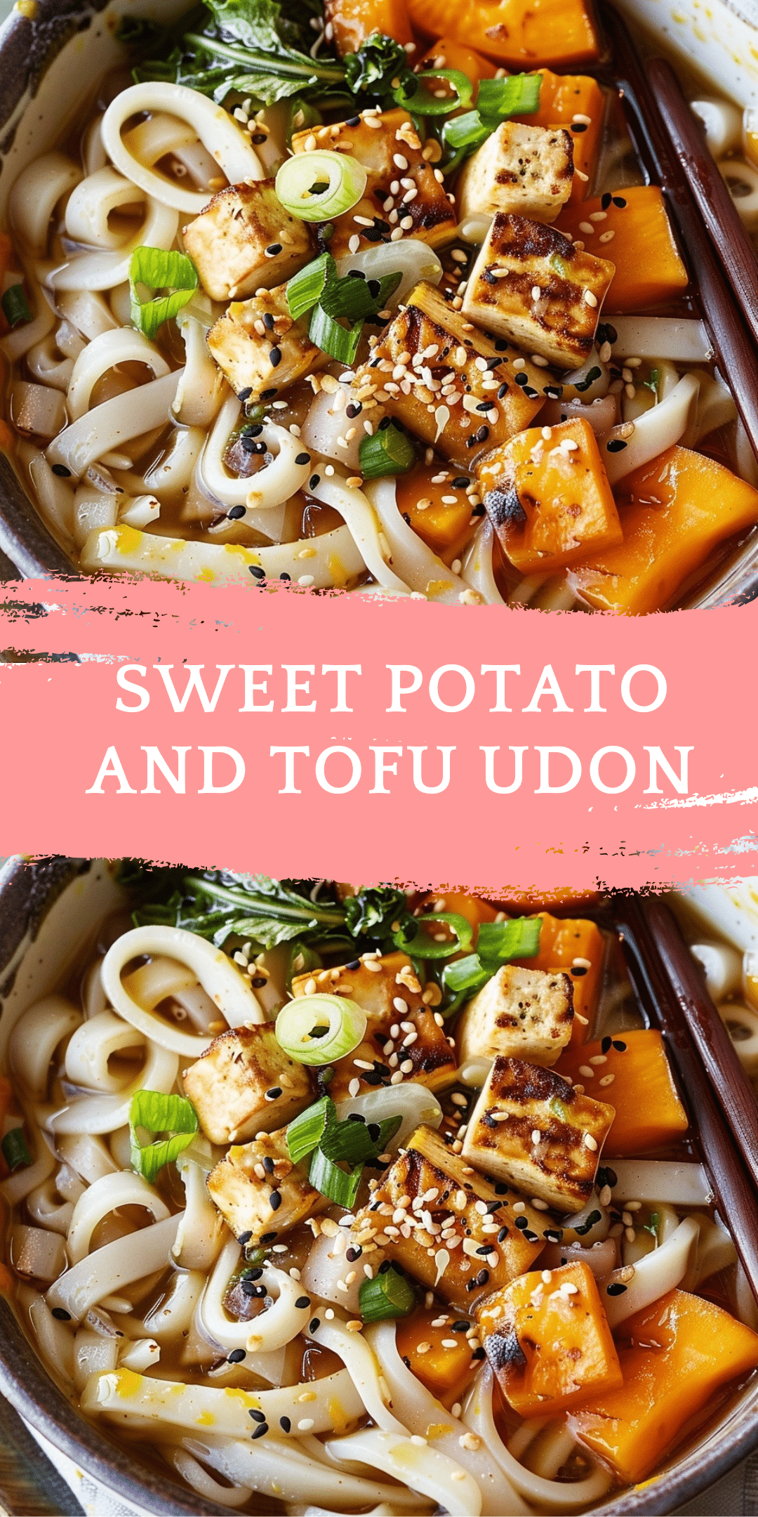 Sweet Potato and Tofu Udon | TheFamilyCooking