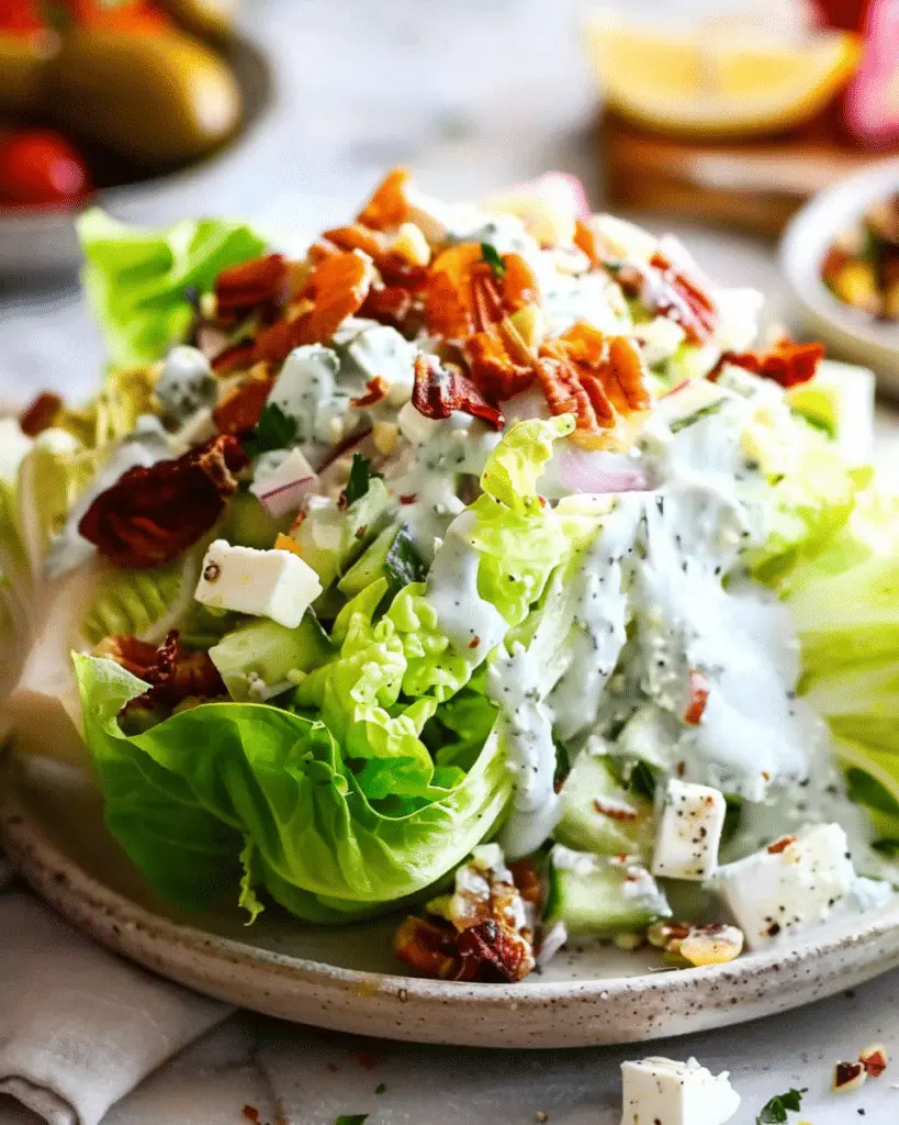 Wedge Salad Recipe | TheFamilyCooking