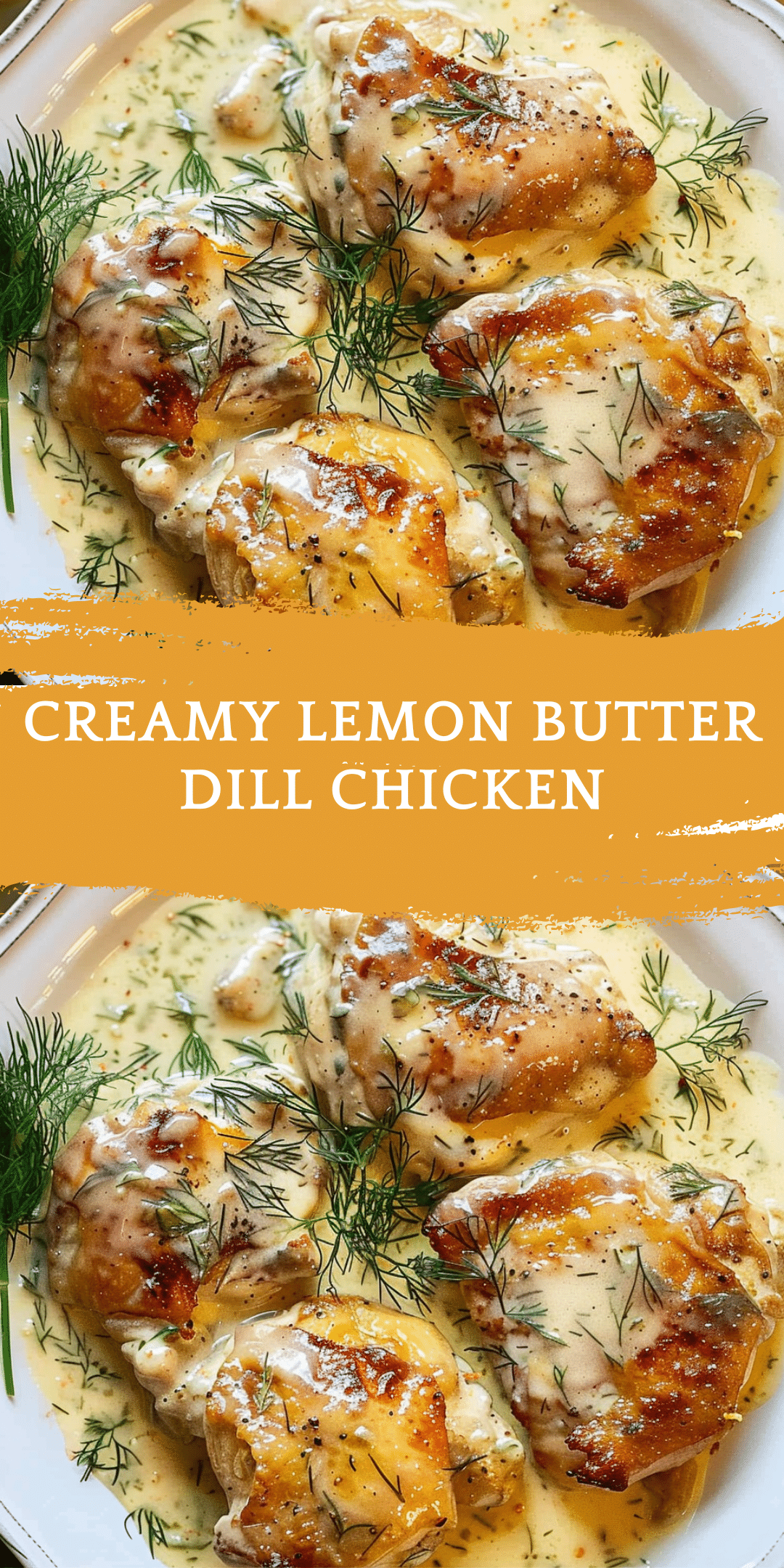 Creamy Lemon Butter Dill Chicken | TheFamilyCooking