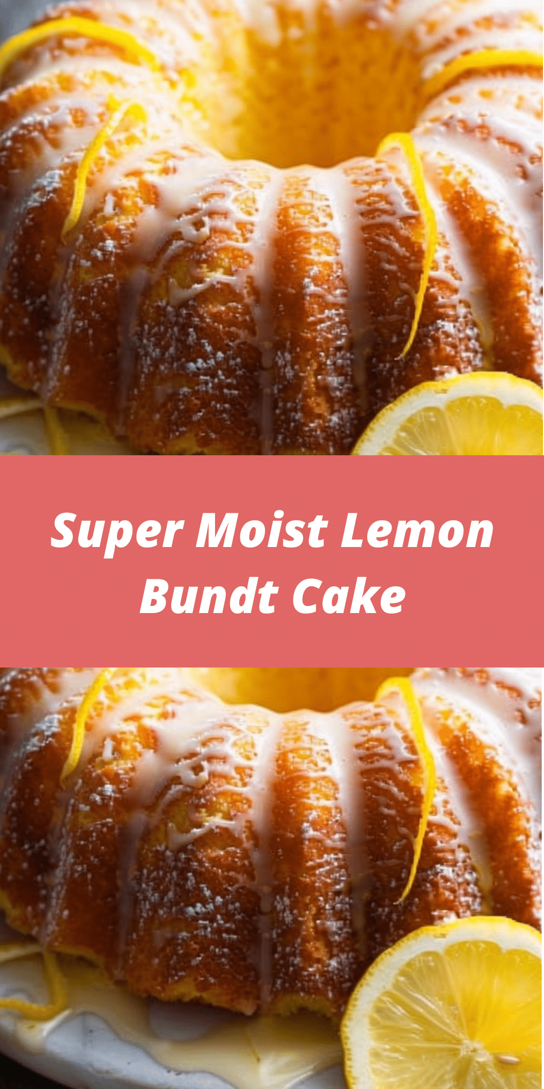 Super Moist Lemon Bundt Cake | TheFamilyCooking