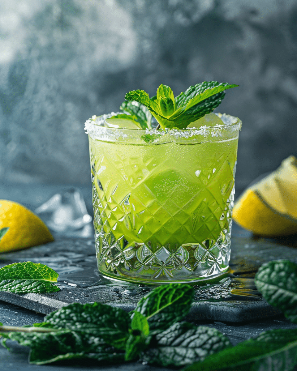 Egyptian Mint Lemonade | TheFamilyCooking