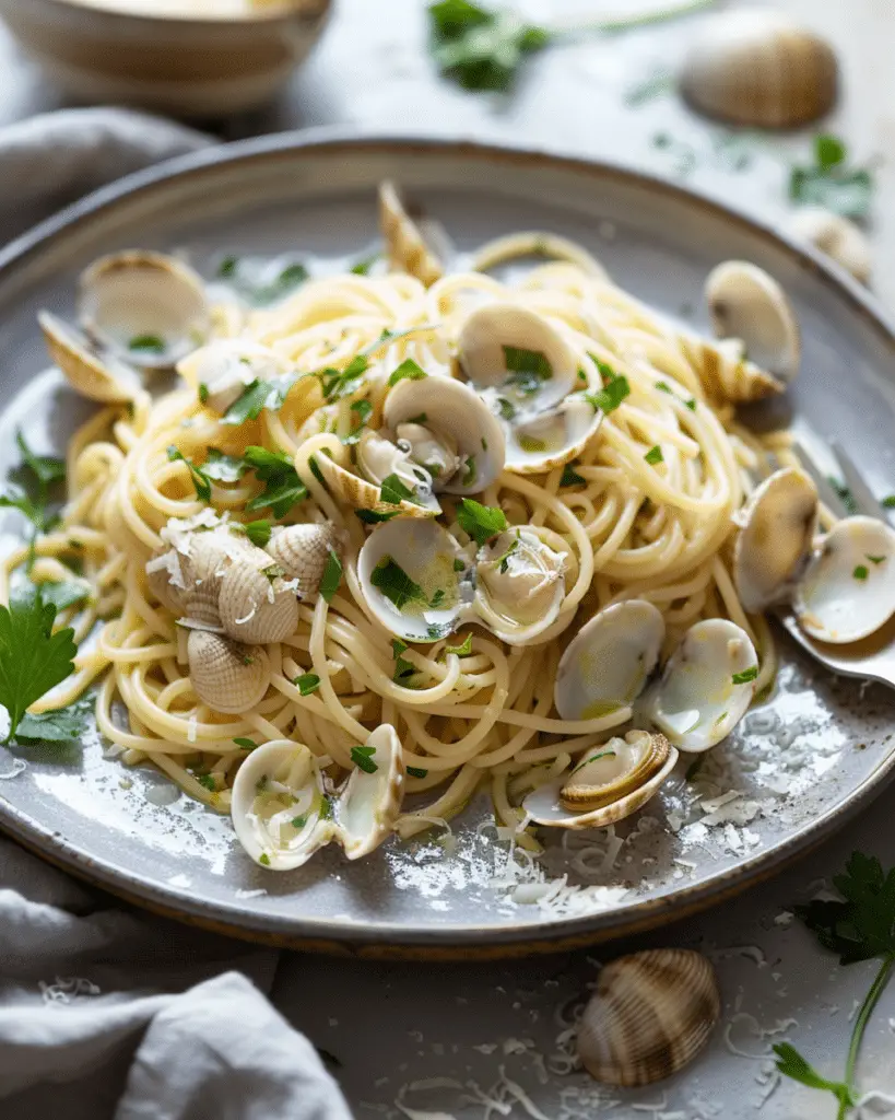 Spaghetti Vongole Recipe | TheFamilyCooking
