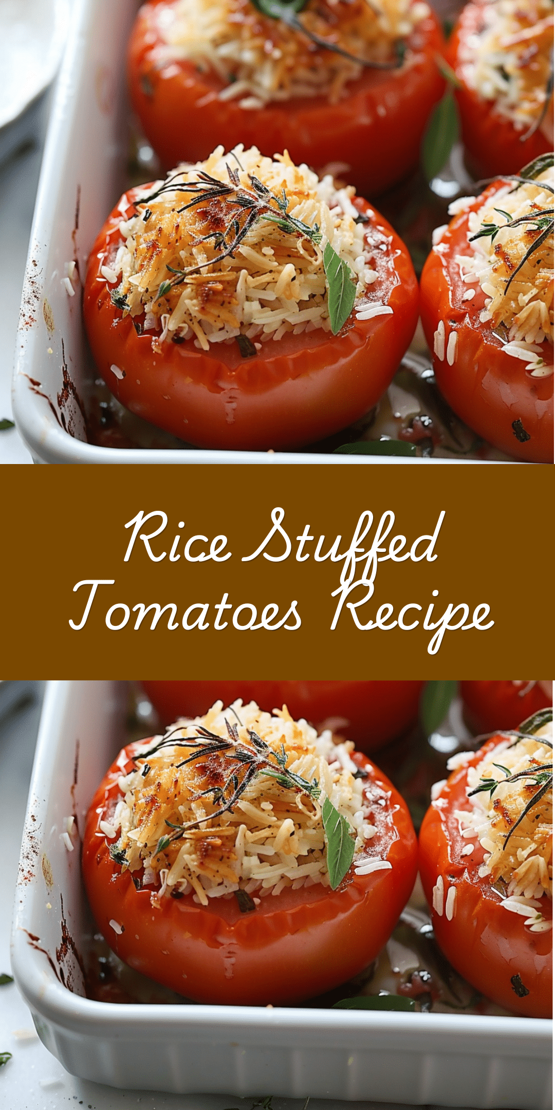 Rice Stuffed Tomatoes Recipe | TheFamilyCooking