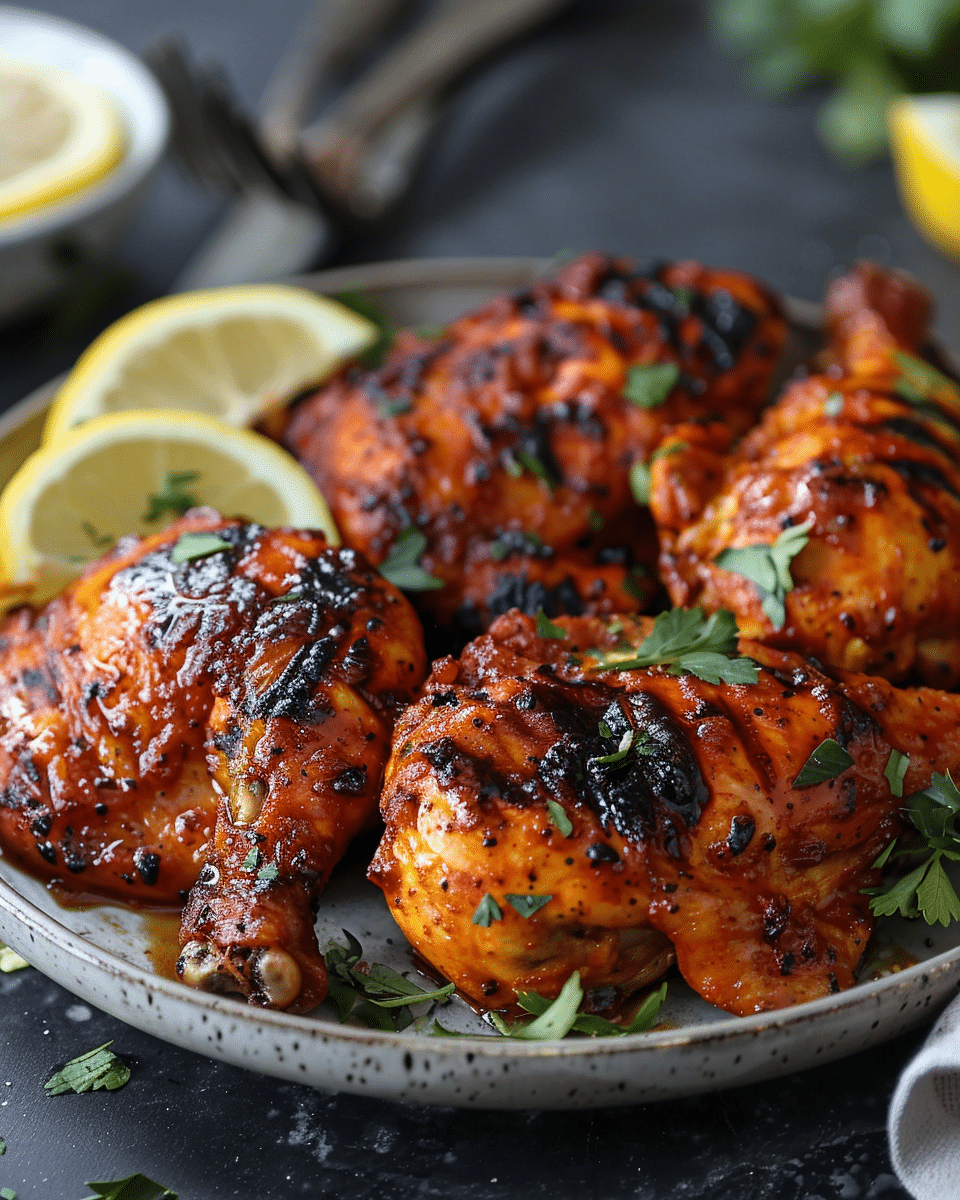 Peri Peri Chicken with Homemade Peri Peri Sauce | TheFamilyCooking
