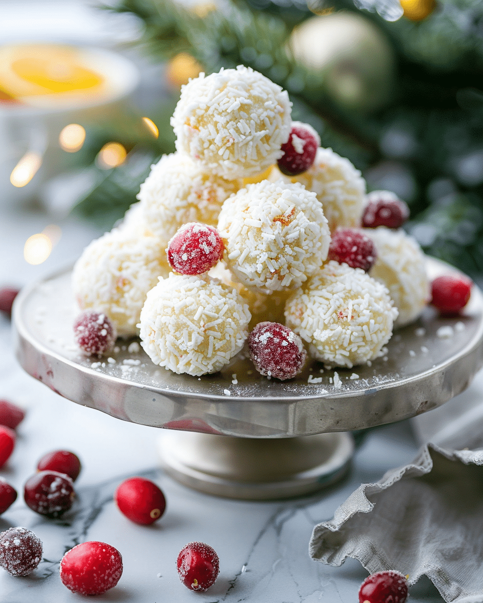 Mini Cranberry Orange Cheese Balls | TheFamilyCooking