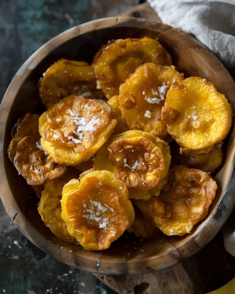 Crispy Tostones | TheFamilyCooking