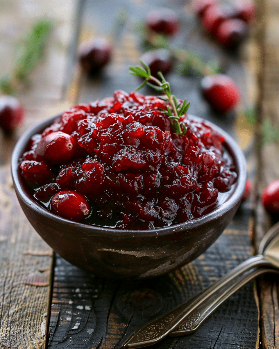 Cranberry Orange Sauce | TheFamilyCooking
