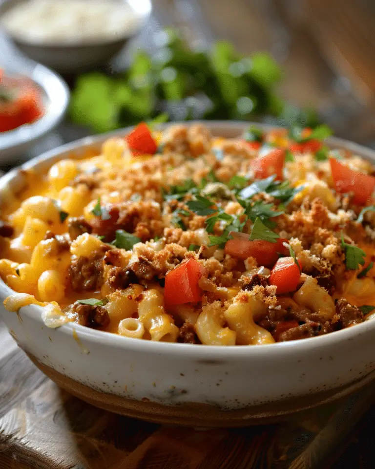 Taco Mac and Cheese | TheFamilyCooking
