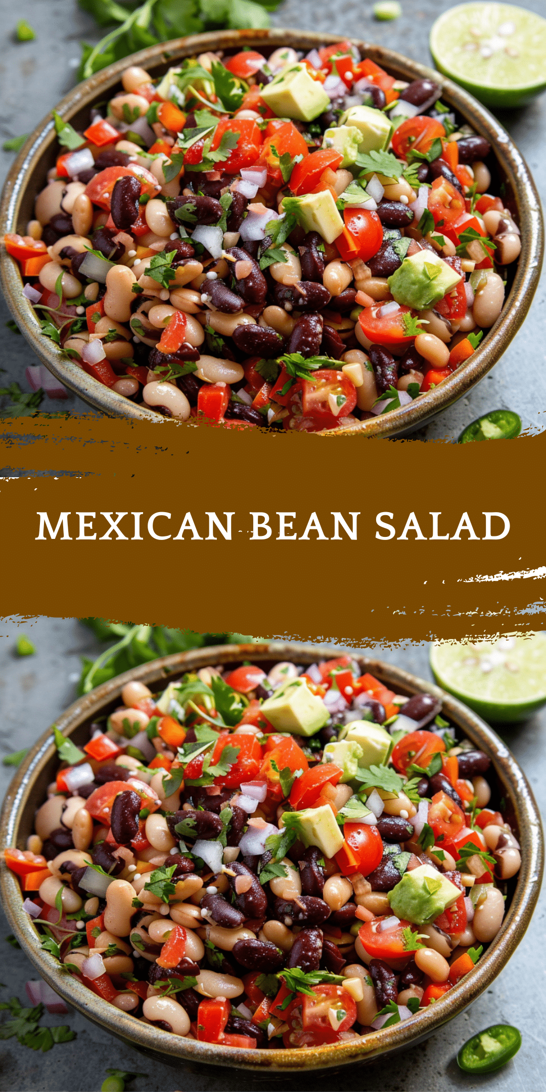 Mexican Bean Salad | TheFamilyCooking