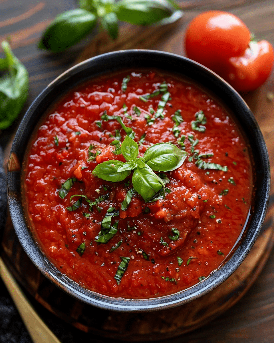 Homemade Marinara Sauce | TheFamilyCooking