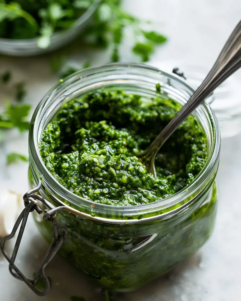 Homemade Pesto | TheFamilyCooking