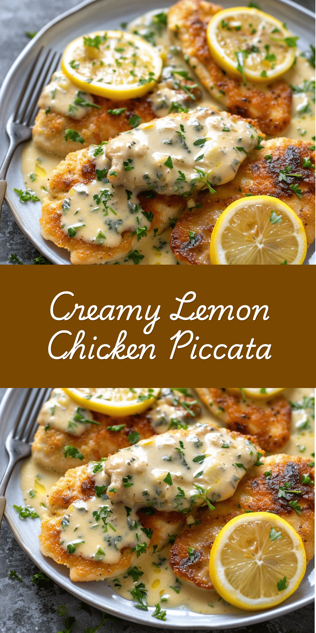 Creamy Lemon Chicken Piccata | TheFamilyCooking
