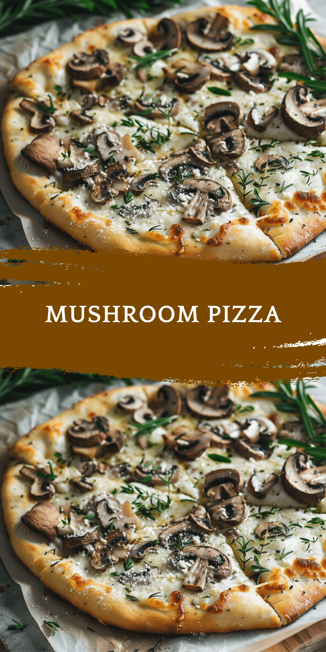 Mushroom Pizza | TheFamilyCooking