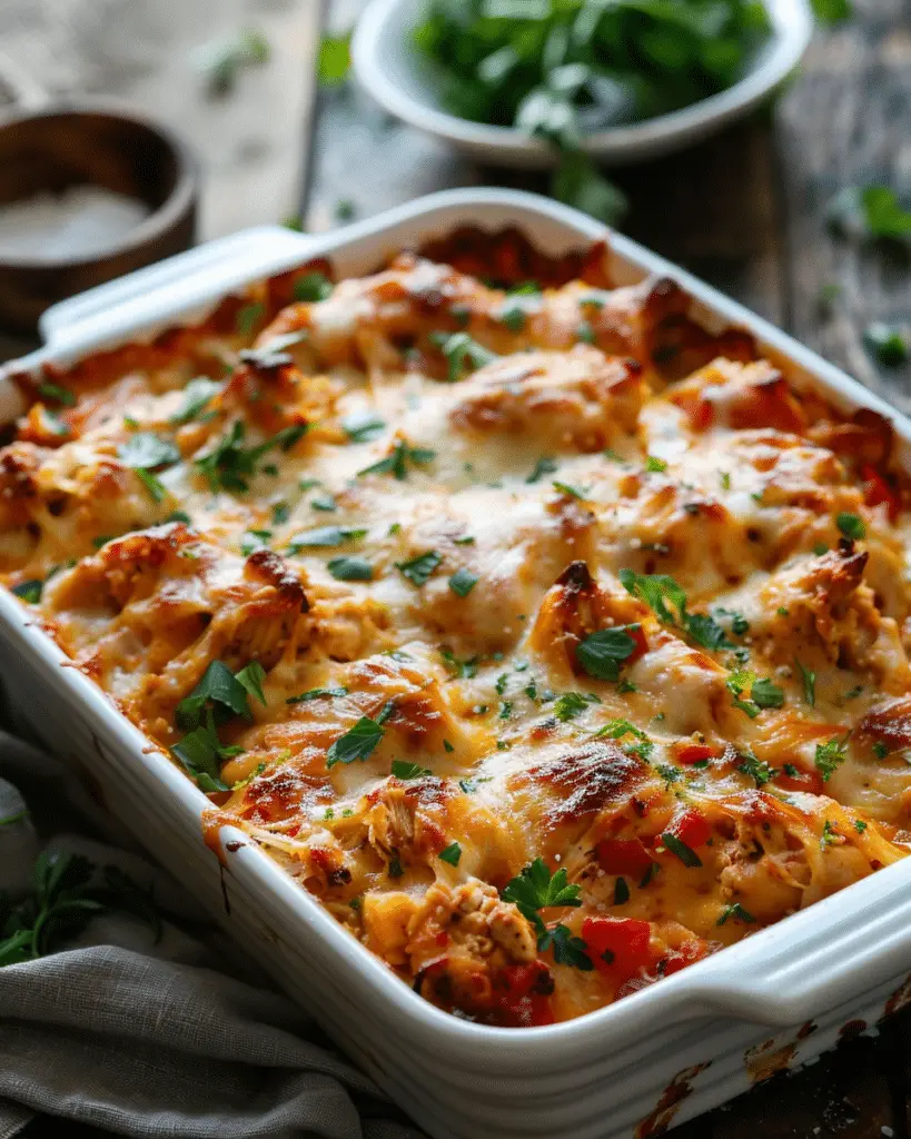 Salsa Fresca Chicken Bake | TheFamilyCooking