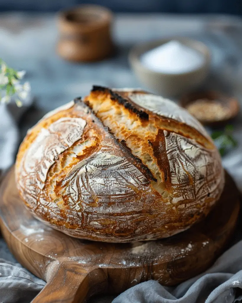 Small Batch Sourdough Bread | TheFamilyCooking