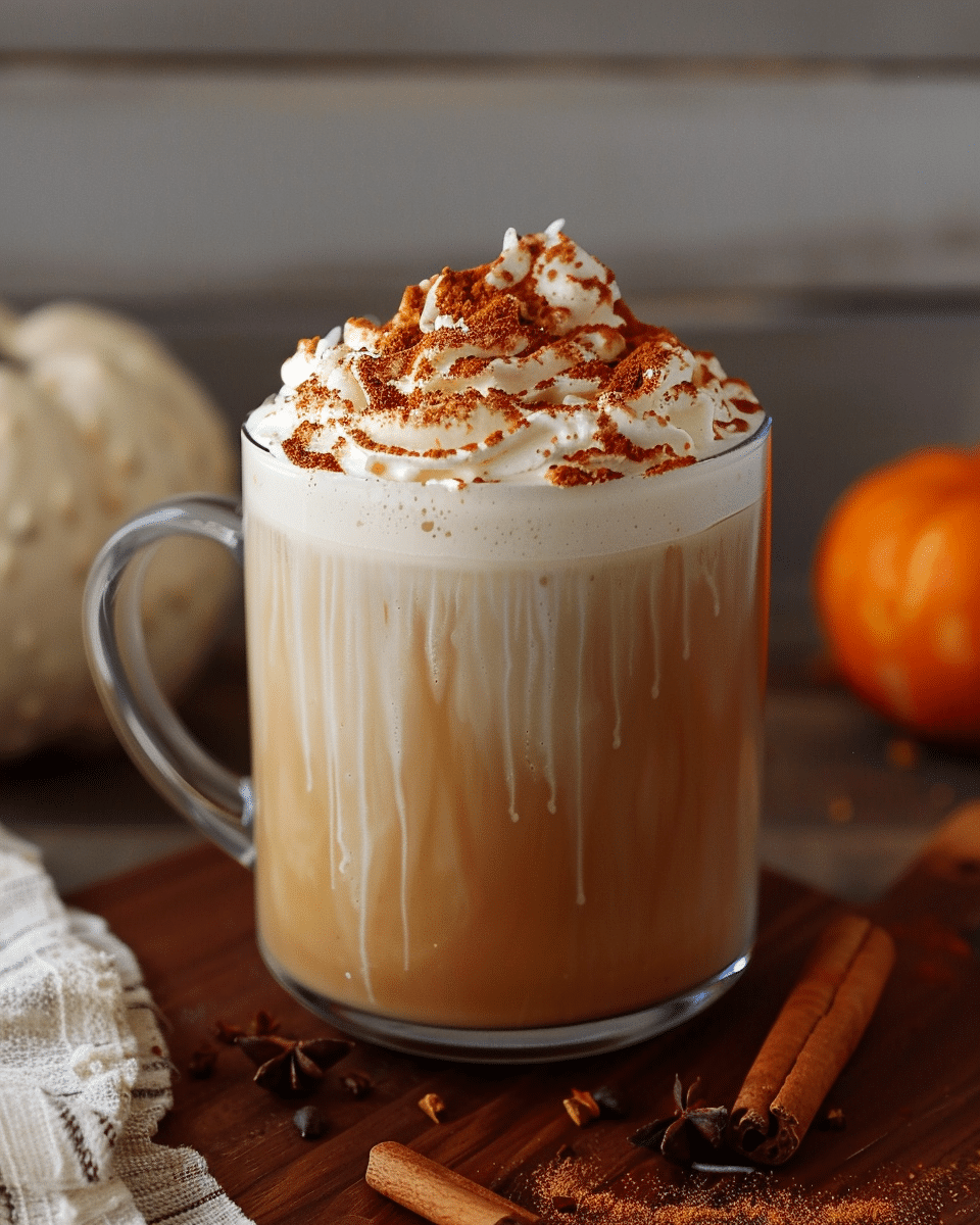 Fluffy Pumpkin Latte | TheFamilyCooking