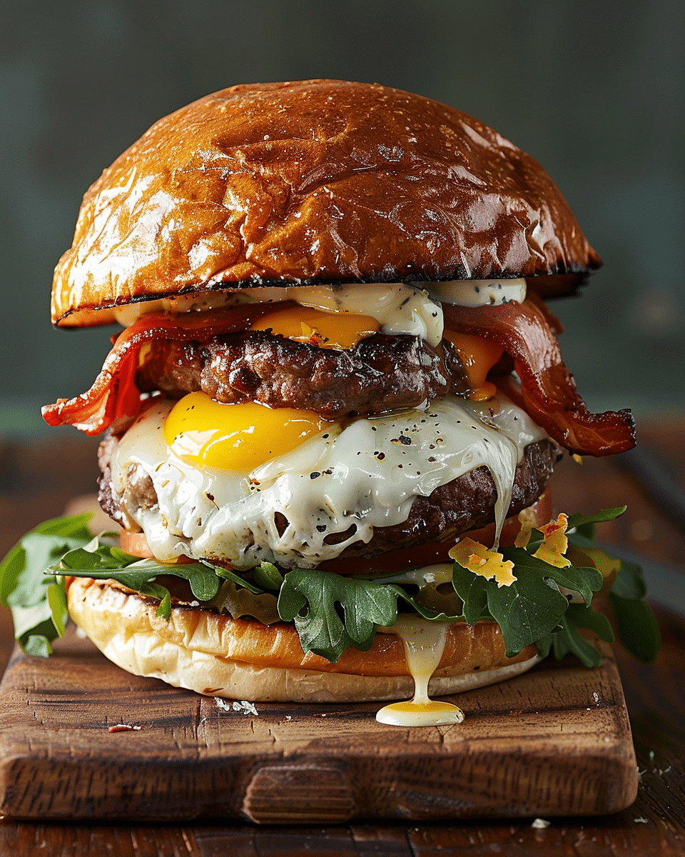 Brunch Burger | TheFamilyCooking
