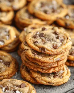 Brown Butter Toffee Chocolate Chip Cookies | TheFamilyCooking