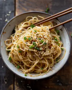 Cold Sesame Noodles | TheFamilyCooking