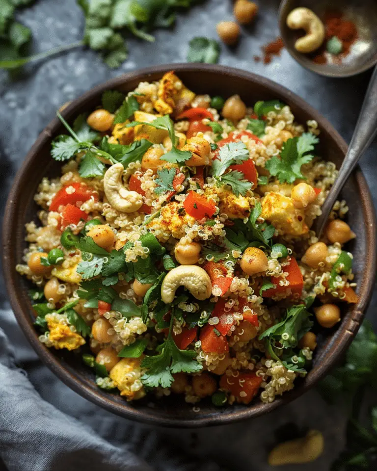 Curry Cashew Chickpea Salad | TheFamilyCooking