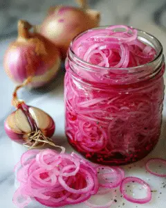 Pickled Red Onions | TheFamilyCooking